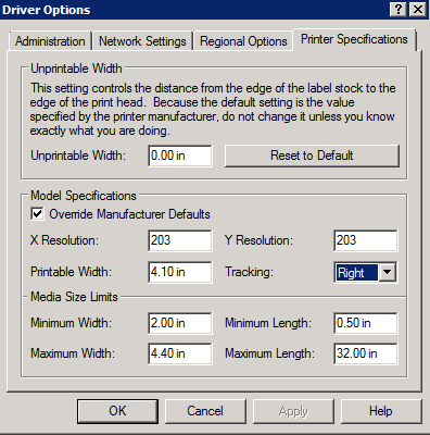 BarTender prints incorrectly on Zebra QLn420 with Seagull drivers | RikoNw